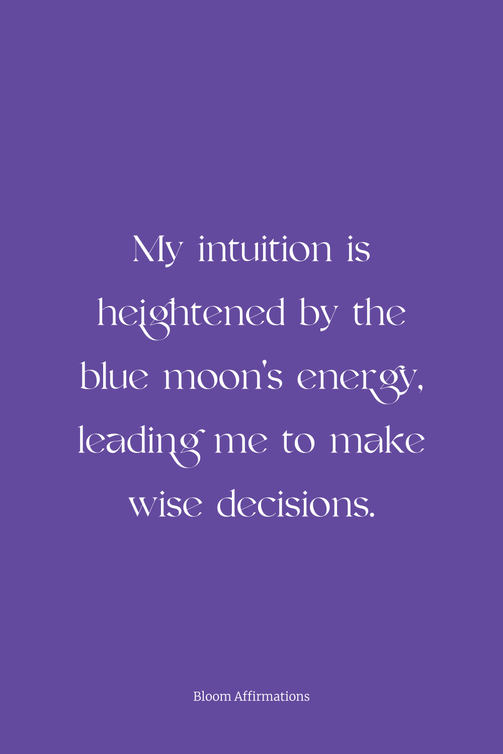 Blue Moon Affirmations: Harnessing Magic for Personal Growth - Bloom ...
