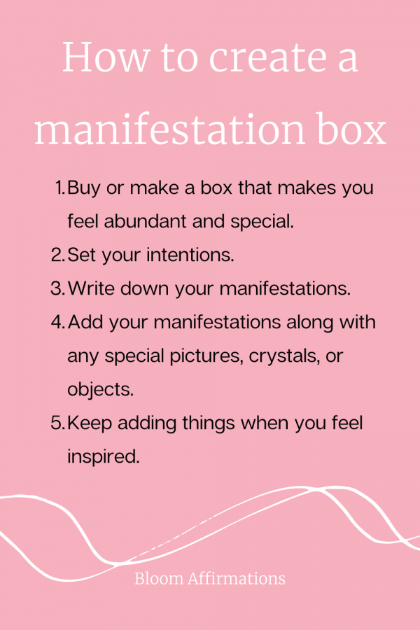 How to Create a Manifestation Box - Bloom Affirmations